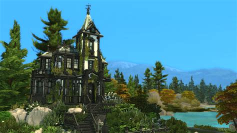 Goth Tiny House Rsims4
