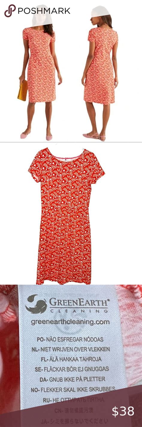 Boden Phoebe Jersey Dress In Orange Sunset Jungle Bloom 2 Jersey