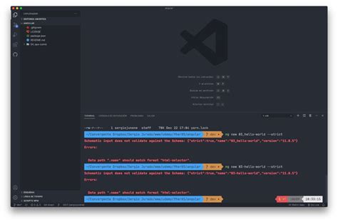 Me Da Problemas A Mi Al Intentar Instalar Un Proyecto Nuevo En Angular