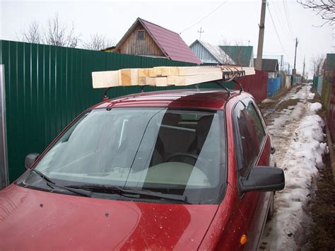 Багажник на крышу Лада Калина универсал — Lada Калина Универсал (1G), 1 ...