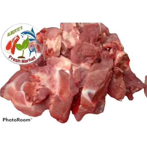 Fresh Pork Ribs 500 Grams Shopee Philippines