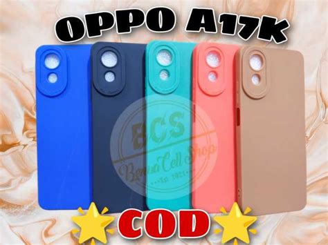 Bcd Softcase Oppo A17k Case Macaron Pro Plus Pelindung Camera