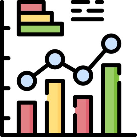 Statistics Special Lineal Color Icon
