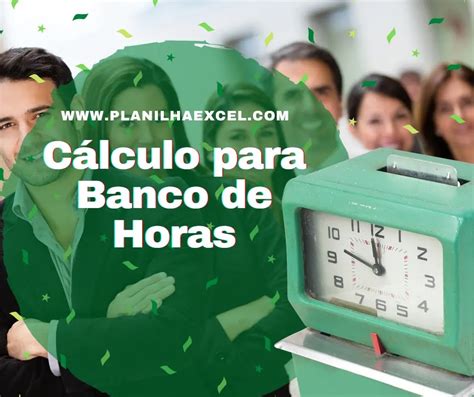 Banco De Horas Com Controle Total De Horas Trabalhadas Planilha Excel