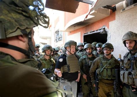 Netanyahu Entró A Gaza Por Primera Vez Desde Que Estalló La Guerra Con