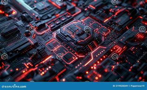 Highly Detailed Technology Texture Ai Supercomputer Chrome Insane Level Of Detail Throughout