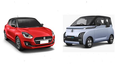 Mg Comet Ev Vs Maruti Suzuki Swift Car News The Financial Express