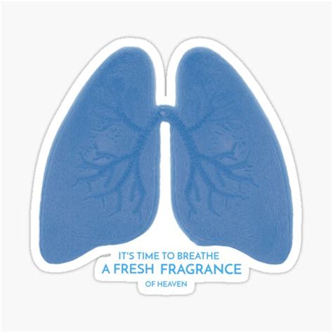 Blue Lungs Sticker For Sale By Megderoyale Redbubble