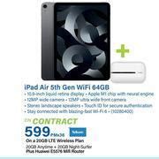 Apple Ipad Air Th Gen Wifi Gb On A Gb Lte Wireless Plan Offer At Incredible Connection