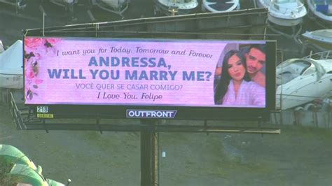 Would You Say Yes Man Proposes With Billboard On I 95 In Philadelphia