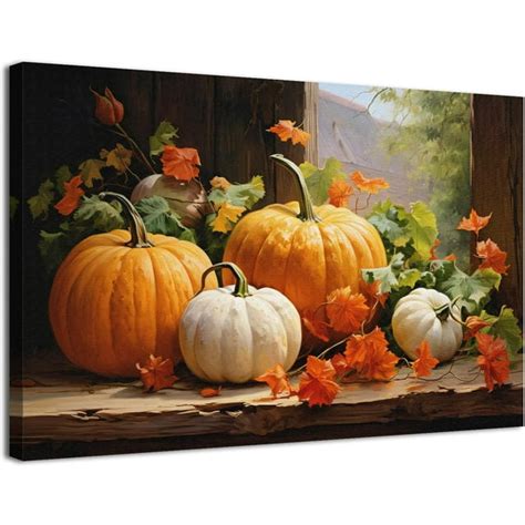 Aaberic Farmhouse Highland Cow Wall Art Rustic Cow Floral Pictures Wall
