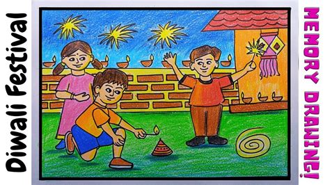 Indian Festival Memory Drawing