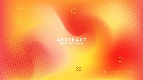 Abstract Orange Colorful Gradient Mesh Background 18745907 Vector Art