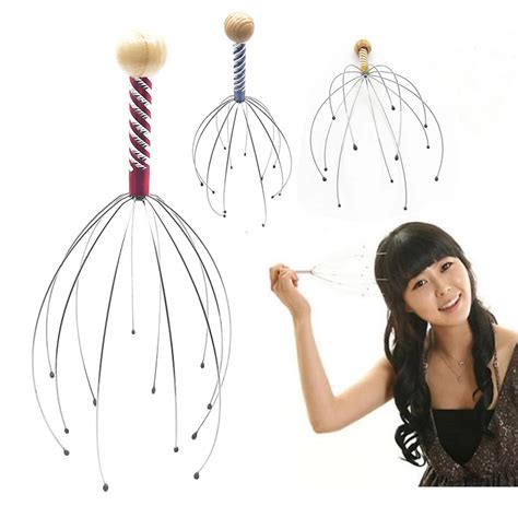 Scalp Massager Handheld Head Massage Tingler Scratcher And Stress