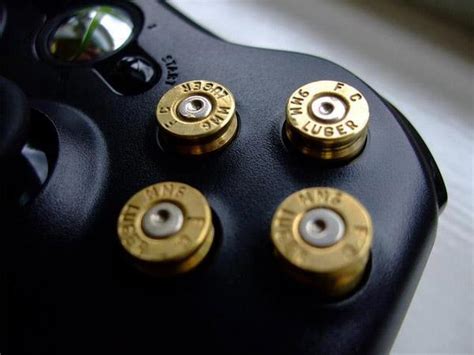 A Xbox Controller With 9mm Casing Buttons Rguns