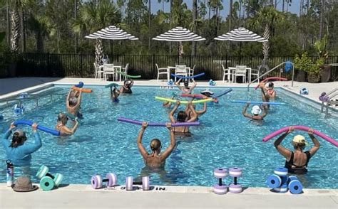 Water Aerobics Class Coastal Seniors