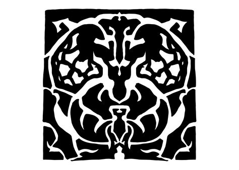 Square Killer Bee Monster Emblem Tattoo Graphic By Arief Sapta Adjie