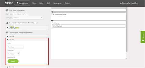 Create A Web Form Boingnet