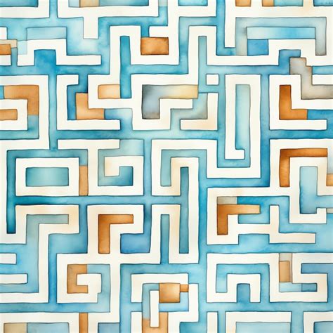 Premium Ai Image Greek Meander Pattern A Geometric Motif Used In