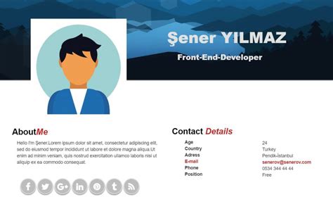15 bootstrap user profile page design examples onaircode