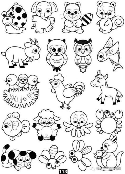 100个入门简笔画图片大全 100个入门简笔画图片大全大图 画趣文库我爱生活