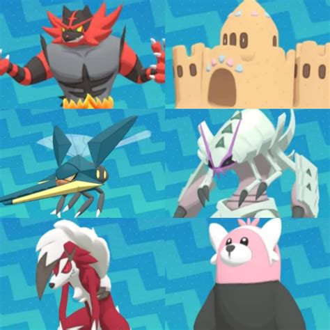 Pokémon Sun And Moon Team Pokémon Amino