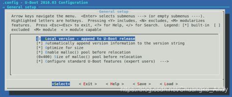 用 make menuconfig 图形化配置 uboot csdn博客