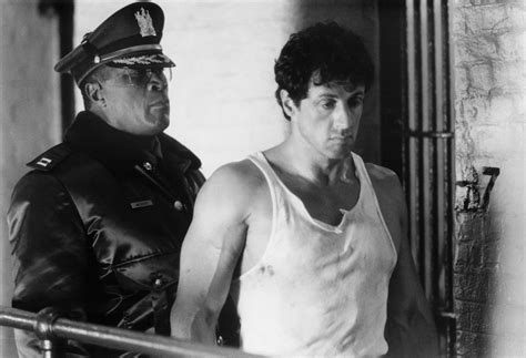 Lock Up Movie Still 1989 L To R John Amos Sylvester Stallone
