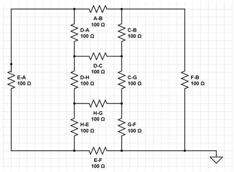Solved A Calculate The Equivalent Resistence In The Following R Ab