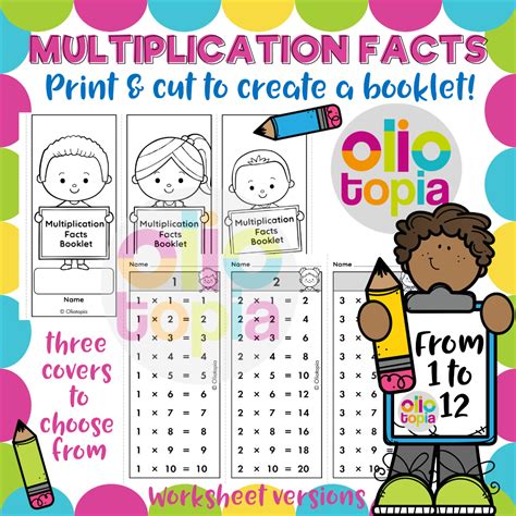 Multiplication Facts And Chart Multiplication Facts Math Writing