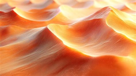 Wave Patterns Desert Sand Undulating Textures Background Premium Ai Generated Image