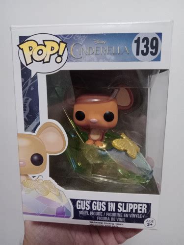 Funko Pop Gus Gus In Slipper Cinderella Disney 139