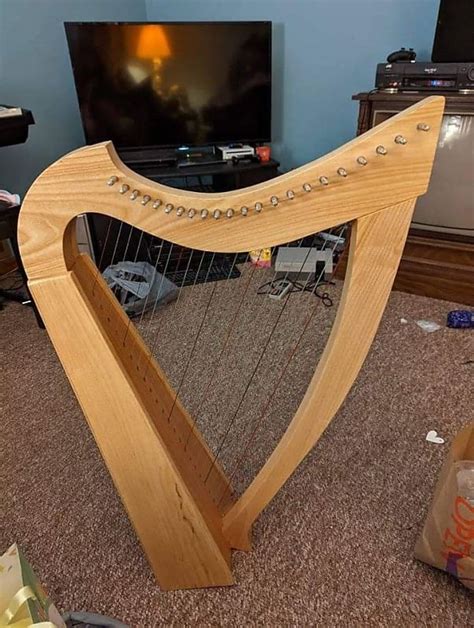 22 String Handmade Harp Reverb