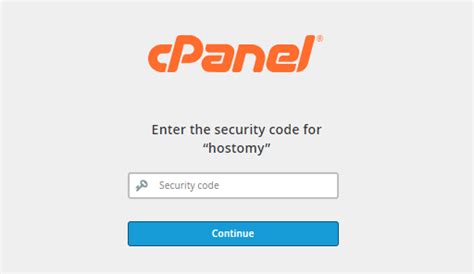 How To Enable Two Factor Authentication Fa In Cpanel Hostomy Blog