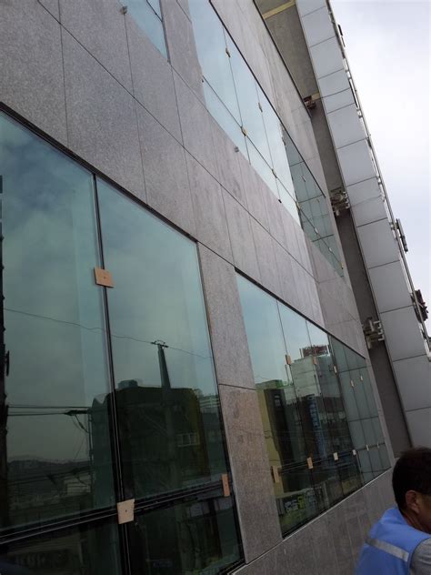 포사이드 커튼월 유리 시공 재료 노턴 테이프 네이버 블로그