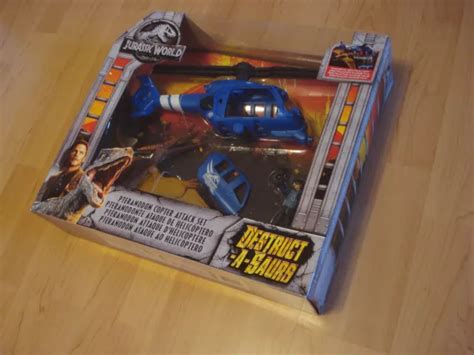 Jurassic World Mattel Destruct A Saurs Pteranodon Copter Attack Set