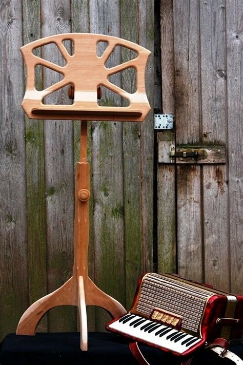 Notenständer aus Holz Ahorn