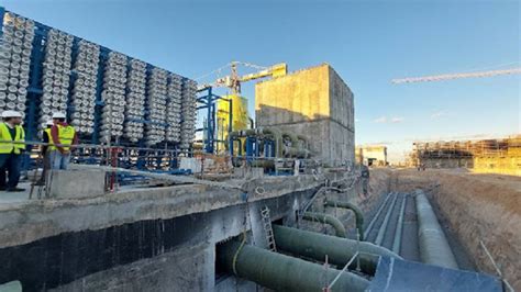 Gargour Mise en exploitation de la première unité de la station de