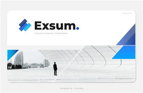 Exsum Executive Summary Powerpoint Incl Executive And Powerpoint Envato