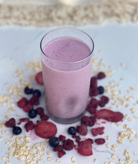 Berry Oat Smoothie Lowan