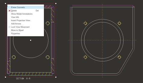 Removing Hidden Welds In Drawing Sections PTC Community