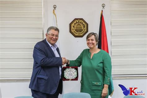 رئيس جامعة القدس وممثل برنامج Undp يبحثان سبل التعاون المشترك