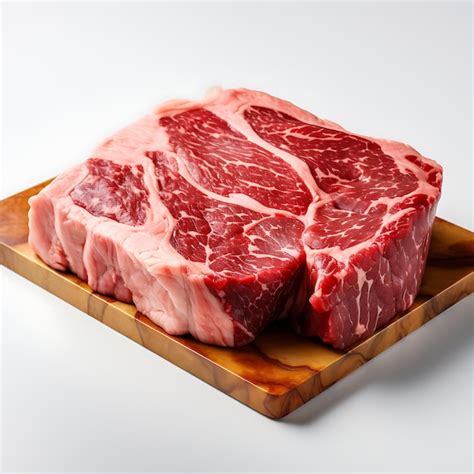 Premium Photo Isolated Of Japanese A5 Wagyu Beef Ribeye Showcasing