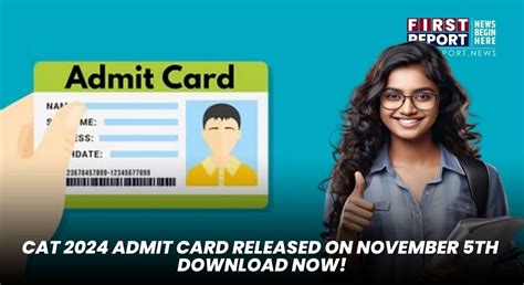 Cat 2024 Admit Card Released On November 5th Download Now