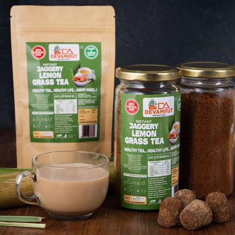 Revitalize With Jaggery Lemon Grass Tea Refreshing Herbal Fusion