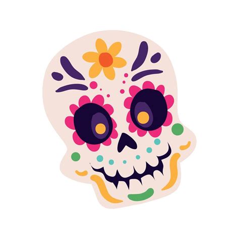 Sugar Skull Mexico 11202430 Vector Art At Vecteezy