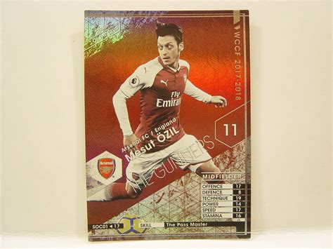 Yahooオークション Wccf 2017 2018 Soc メスト・エジル Mesut Ozil