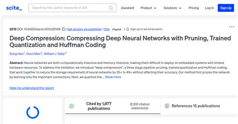 Deep Compression Compressing Deep Neural Networks With Pruning Trained Quantization And