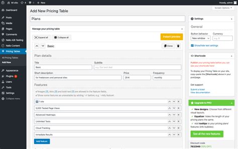 Create Pricing Tables With The Gutenberg Block Editor