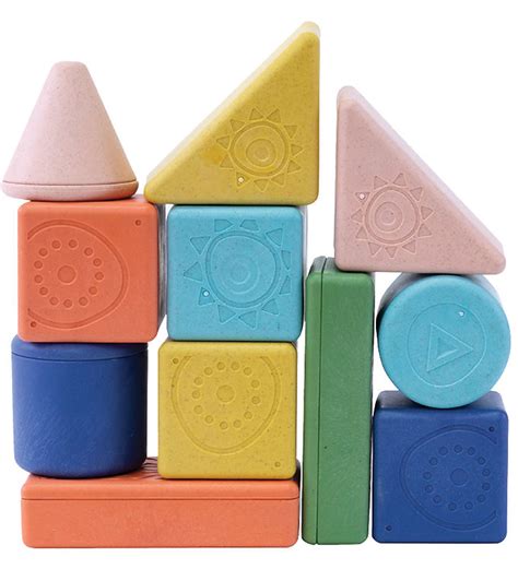 Tiger Tribe Stacking Blocks Rattle And Stack Blocks Starts Pack Kw Us